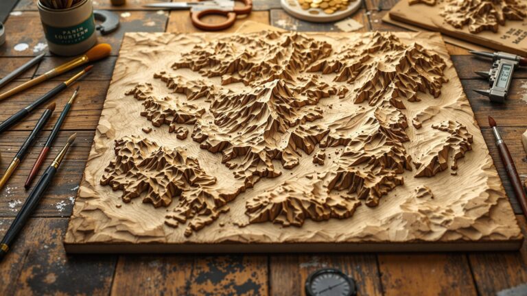 Custom Relief Maps - Topo Streets