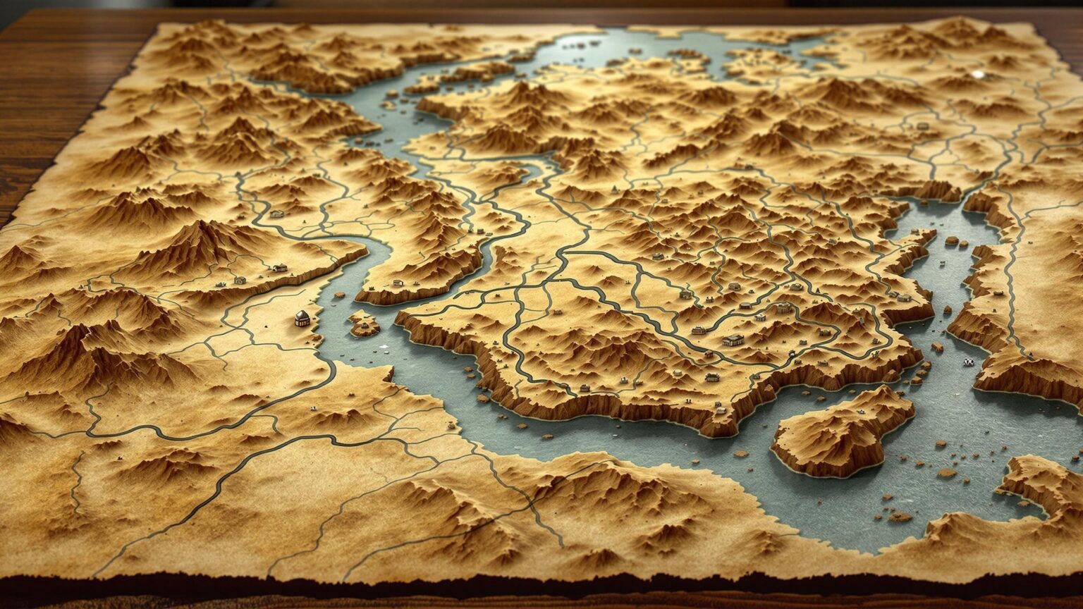 Raised Relief Maps - Topo Streets