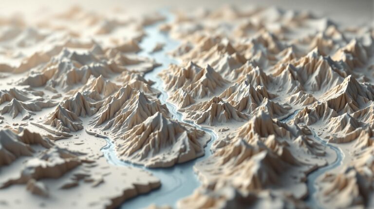 How to Paint an Artistic Relief Map Like a Pro - Topo Streets