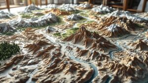 Raised Relief Maps - Topo Streets
