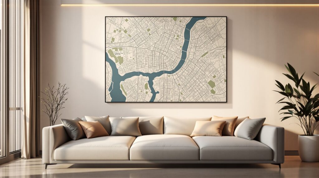 The Rise of Minimalist Map Illustrations - Topo Streets