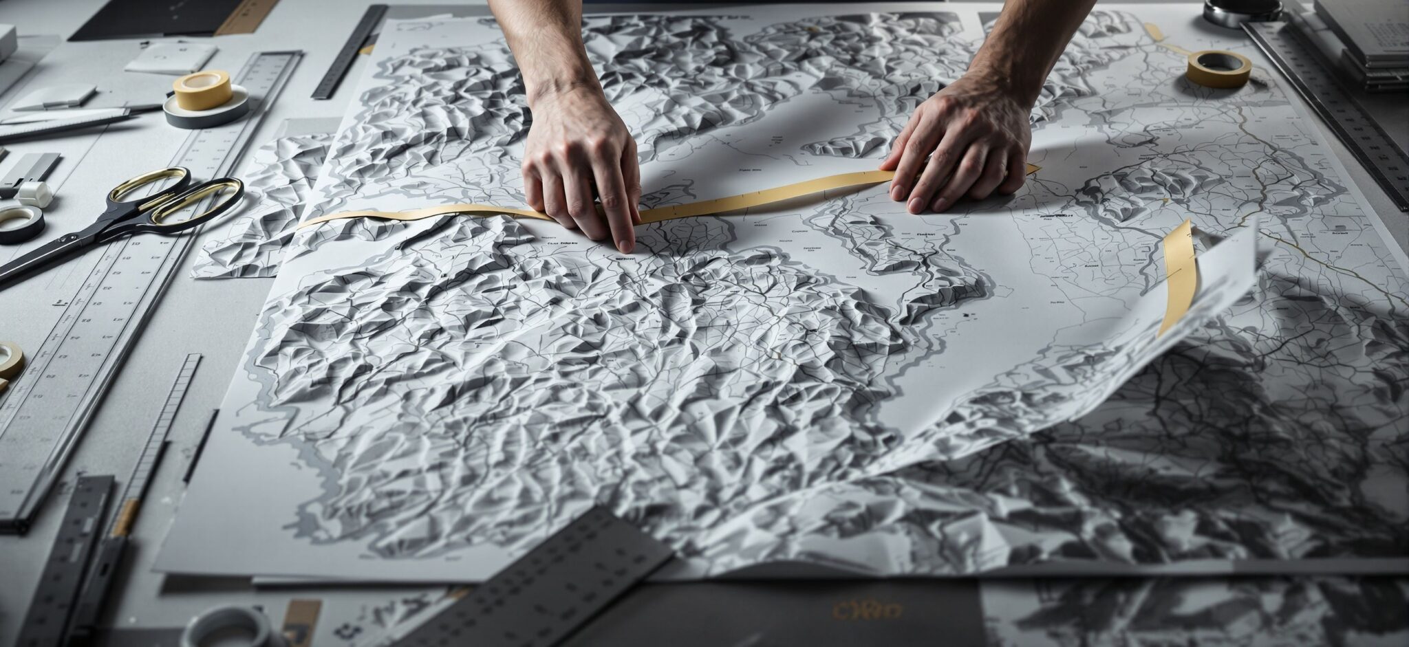 Printing and Assembling Maps - Topo Streets