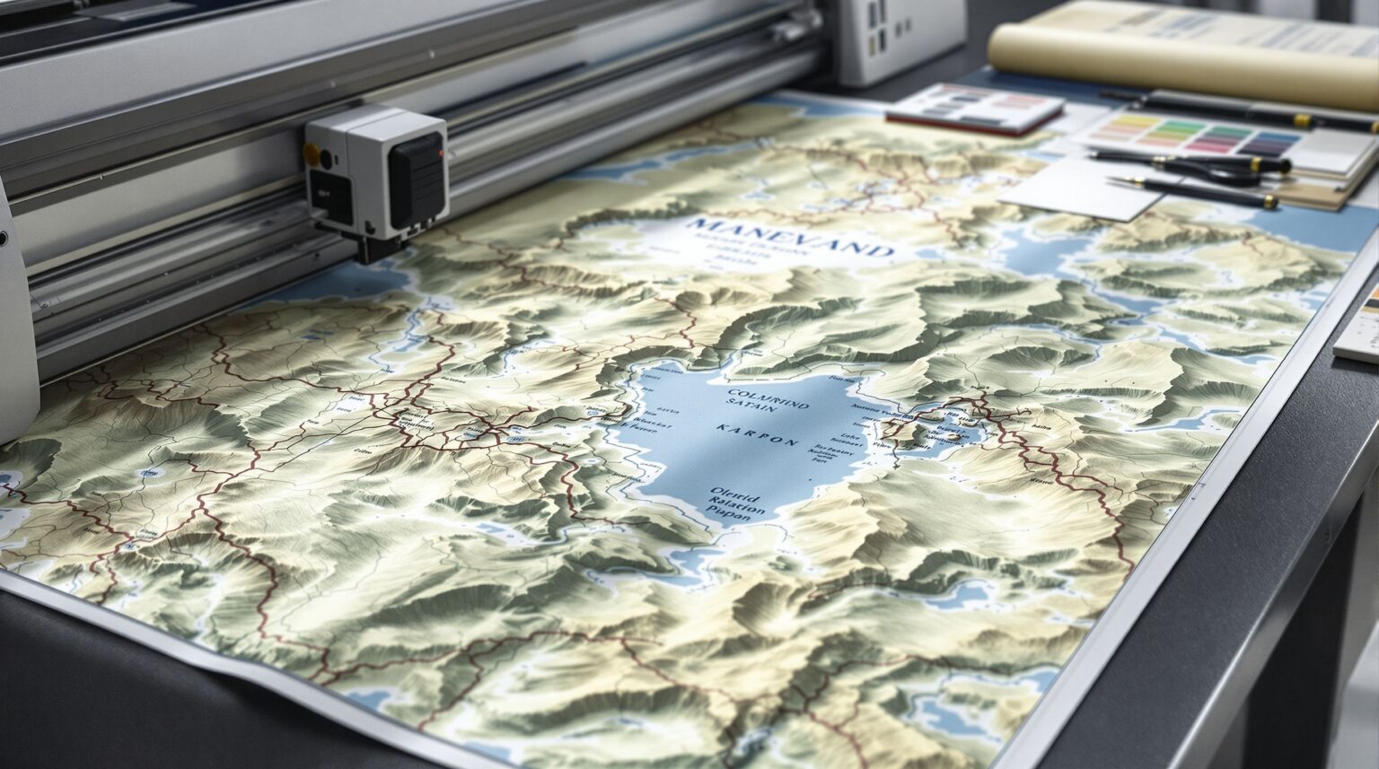 Best Paper Types for Professional Map Printing - Topo Streets