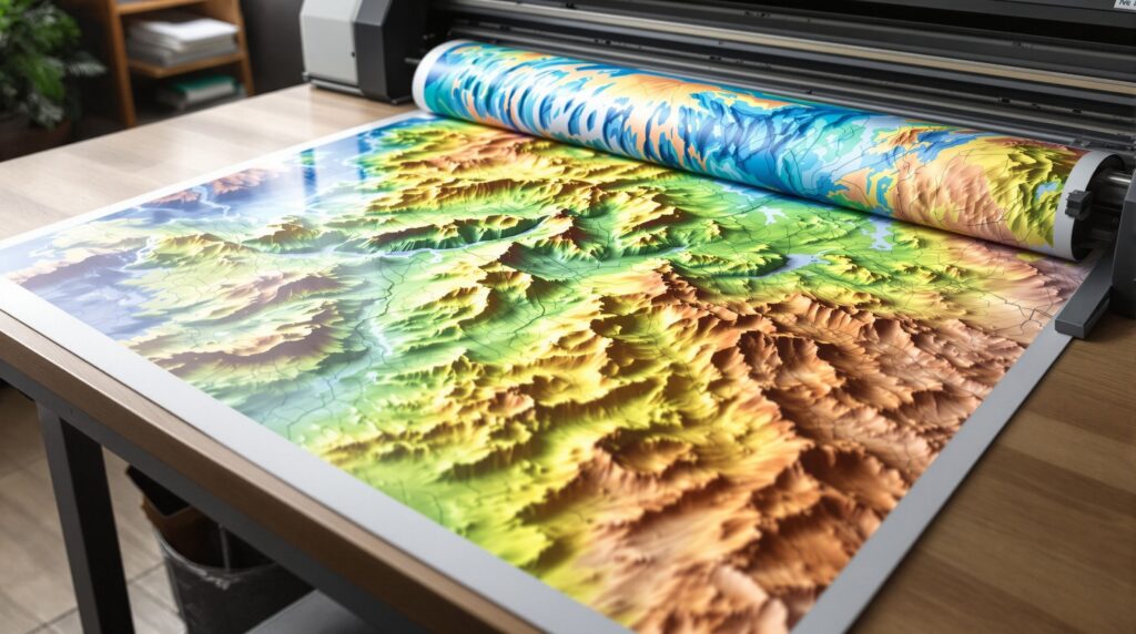 Best Paper Types for Professional Map Printing - Topo Streets